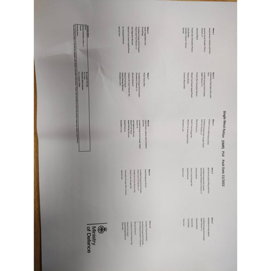 British Military Rations & 24-Hour MRE Packs | Survival & Camping Food ...