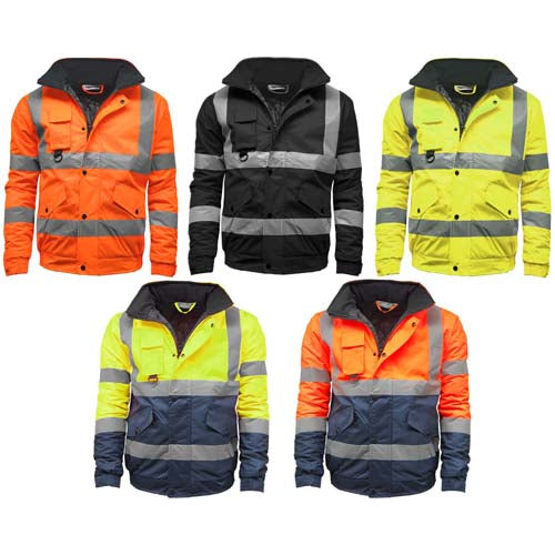 Hi Vis HV301 Bomber Jacket – MilitaryMart