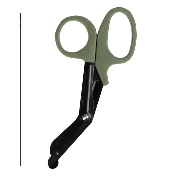 Tactical Trauma Shears (18.5cm) – Bonded Titanium EMT Scissors with Bl ...