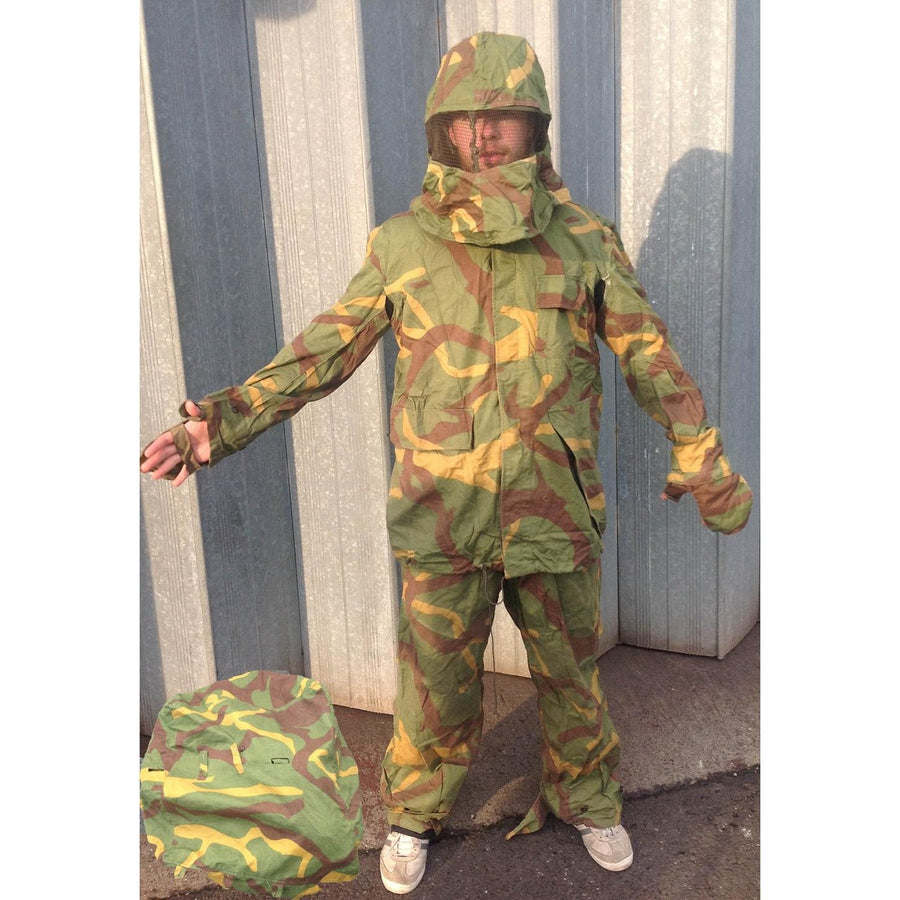 Serbian Yugoslavian M68 MOL Army Sniper ghillie suit Woodland camo ...