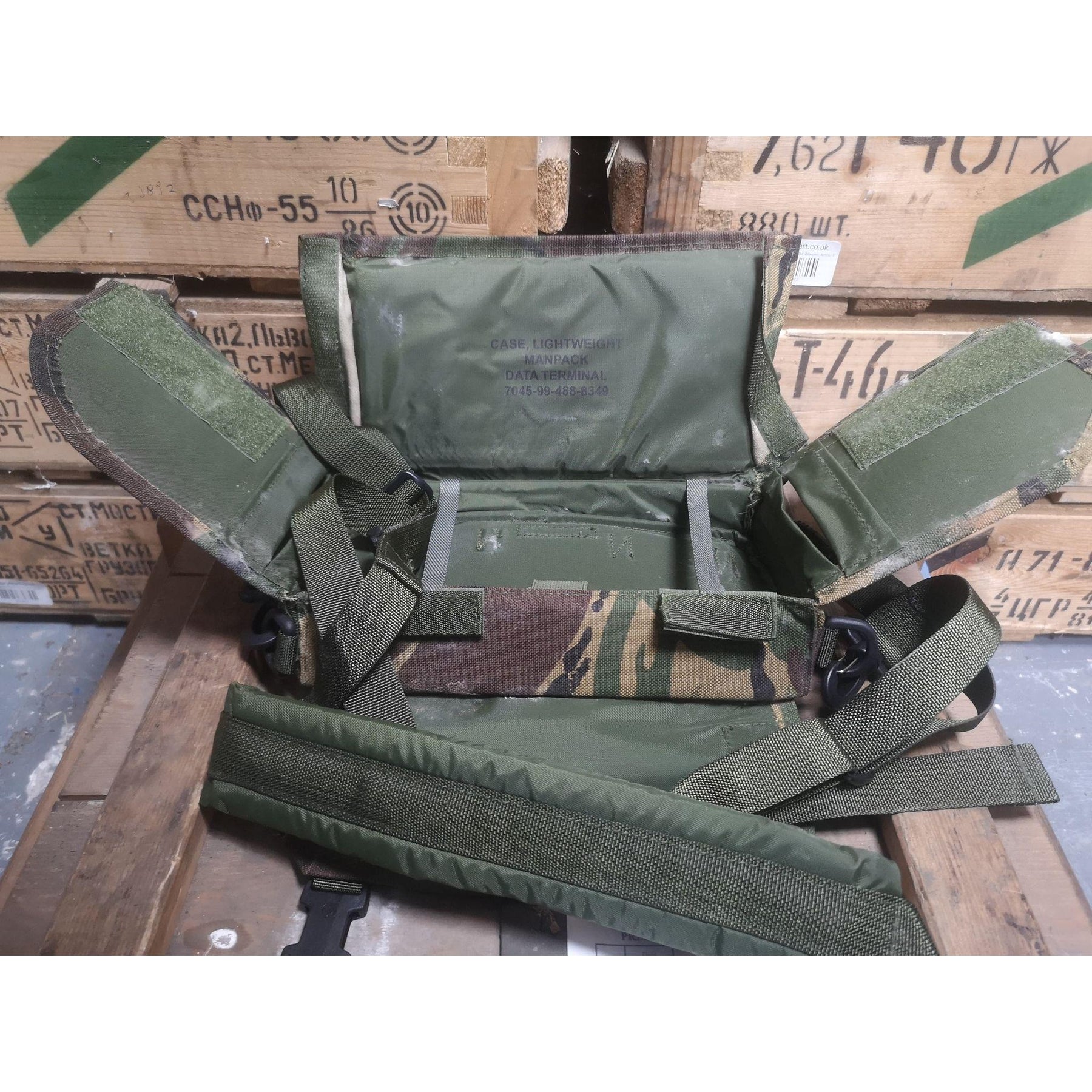 British Army Bowman DPM Data Terminal Man Pack – MilitaryMart