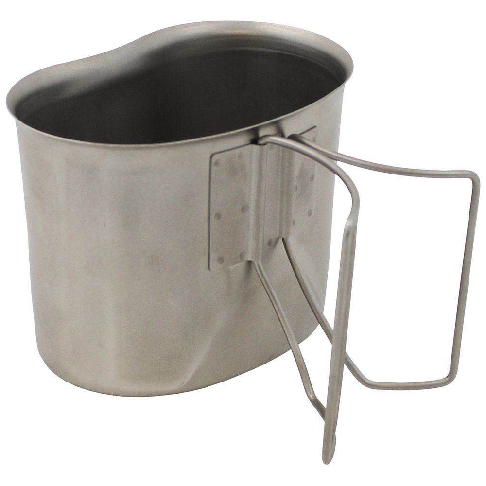 US Army Stainless Steel Kidney Mug – MilitaryMart